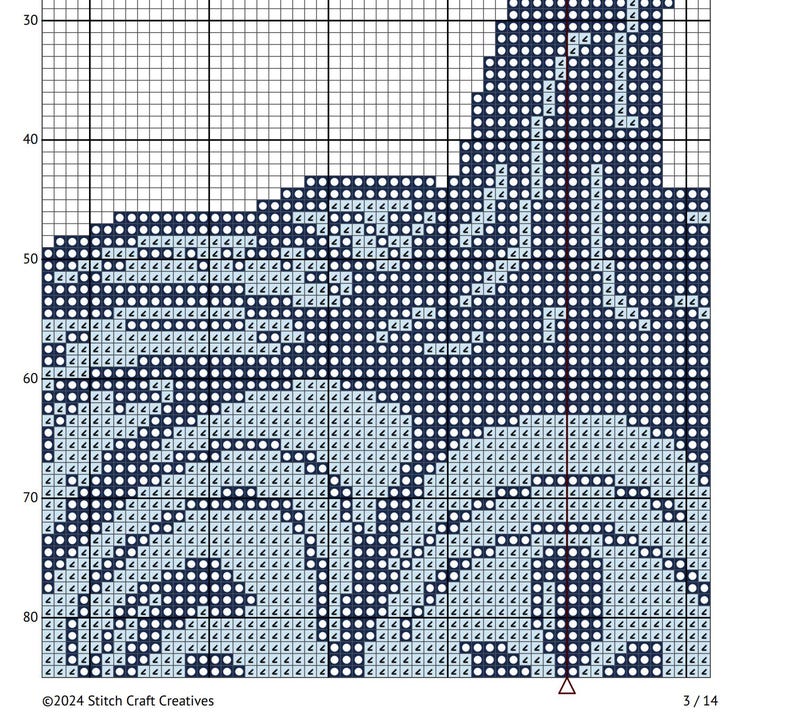 Blue Pumpkin - Boho Fall Harvest Cross Stitch Pattern - Etsy