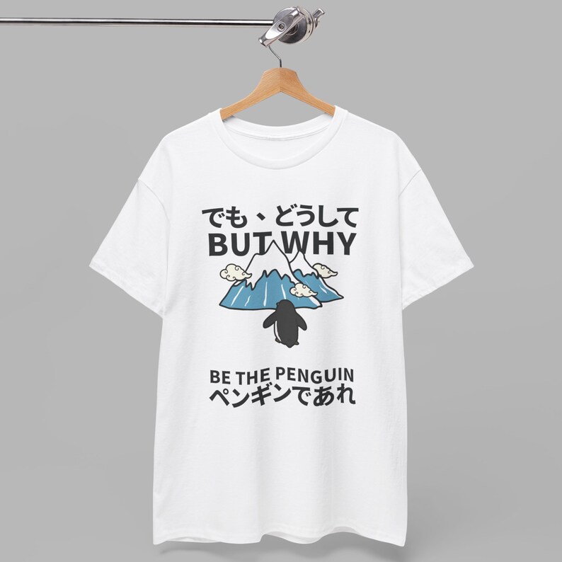 But Why Nihilist Penguin Japanese Art Graphic Tee, Nihilist Penguin ...