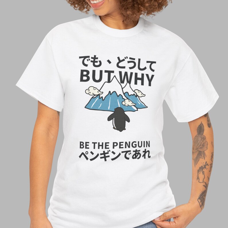 But Why Nihilist Penguin Japanese Art Graphic Tee, Nihilist Penguin ...