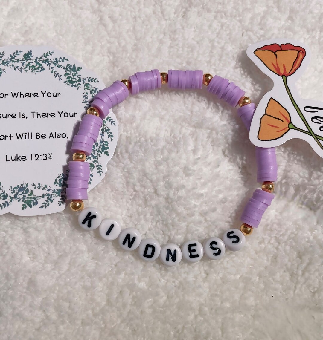 Fruit of the Spirit “kindness” Bracelet - Etsy