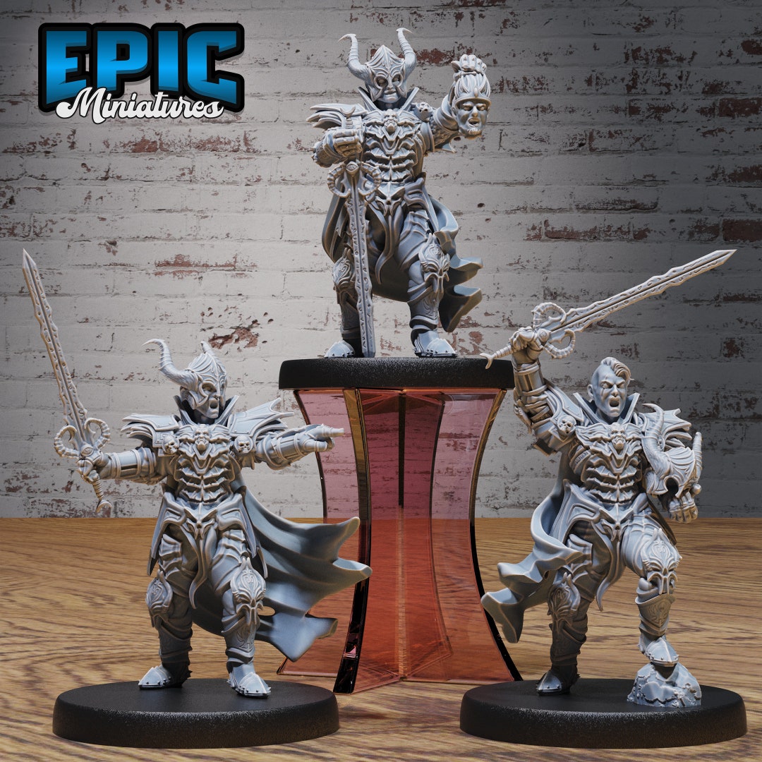 Black Guard Knight Set / Dark Knight Legion / Shadowy Knight Order ...