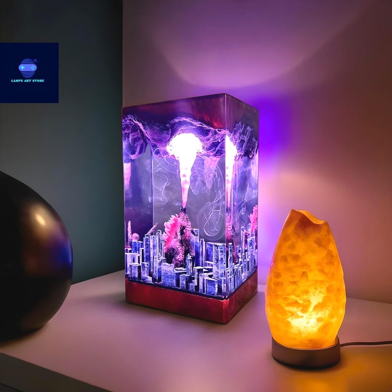 Monster Resin Lamp - Etsy