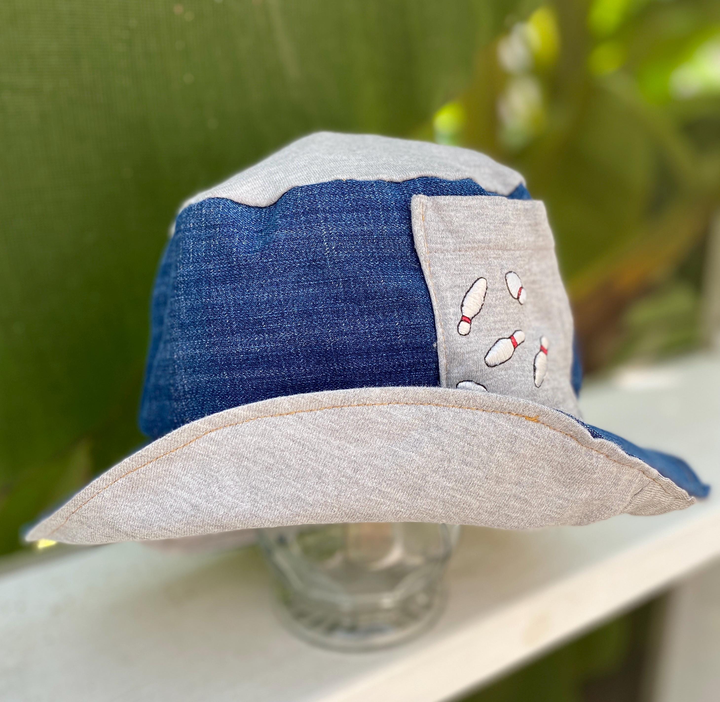 Sylvester and Tweety Bird Vintage Denim Reversible Bucket Hat With ...