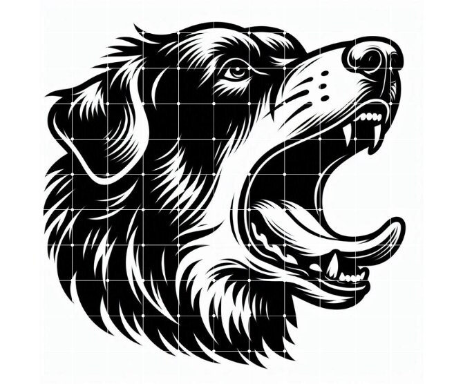 Barking Dog Svg, Angry Dog Svg, Vicious Dog Svg, Dog Clipart, Dog ...