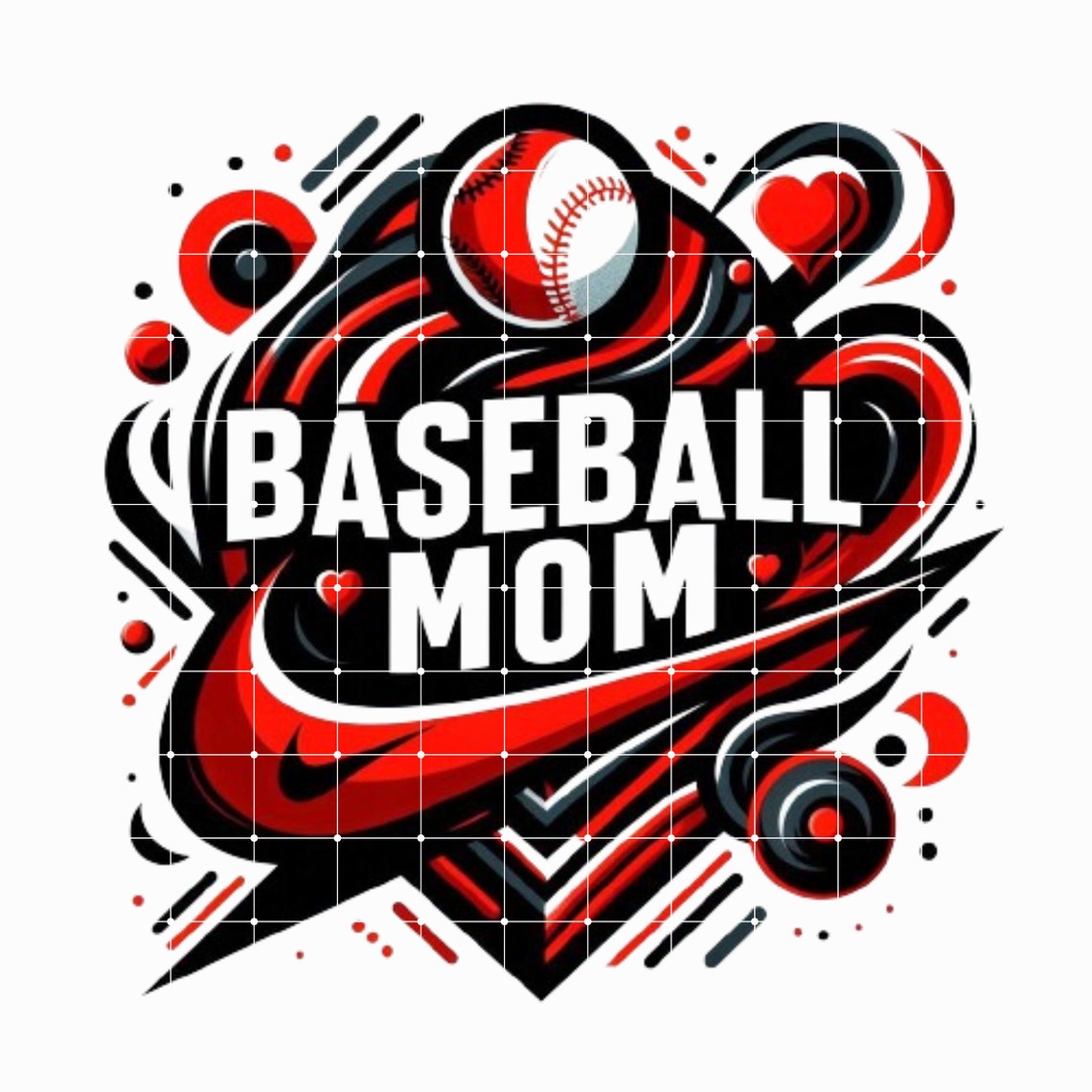 Baseball Mom Sublimation Svg Design, Baseball Mom Png, Sports Mom Svg ...