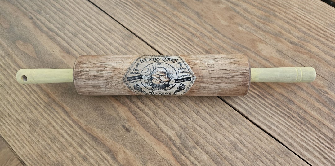 Rustic Primitive Rolling Pin *free Shipping* - Etsy