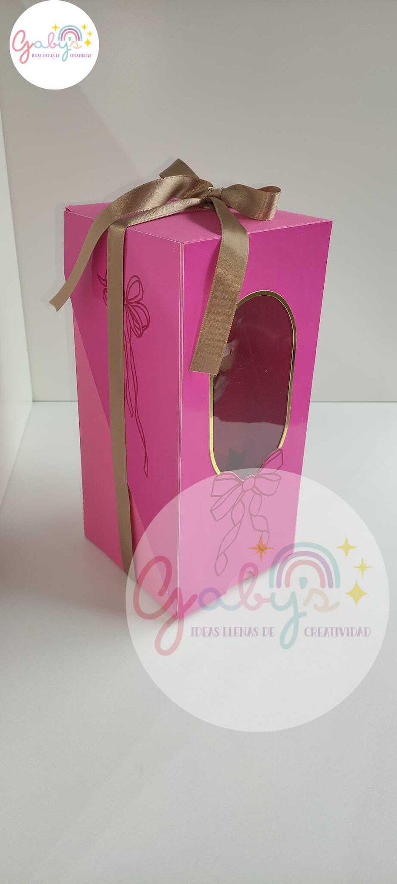 Caja para copa y pastel (Shilohuette cameo, cricut ,Cup box, Caja porta ...