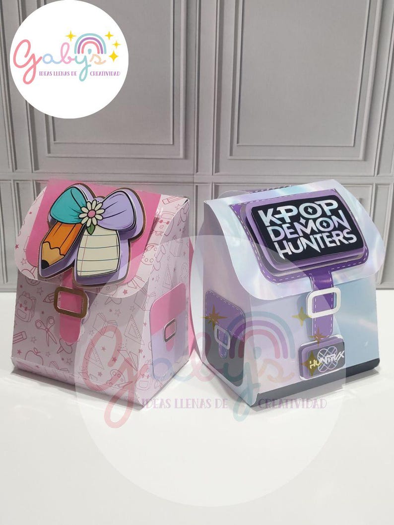 Back to School Backpacks + HUNTRIX K-pop Model (back to School) + CLASS ...