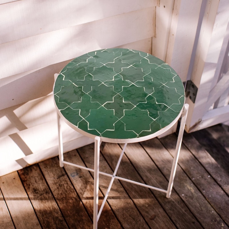 Tiled Coffee Table Orange - Etsy