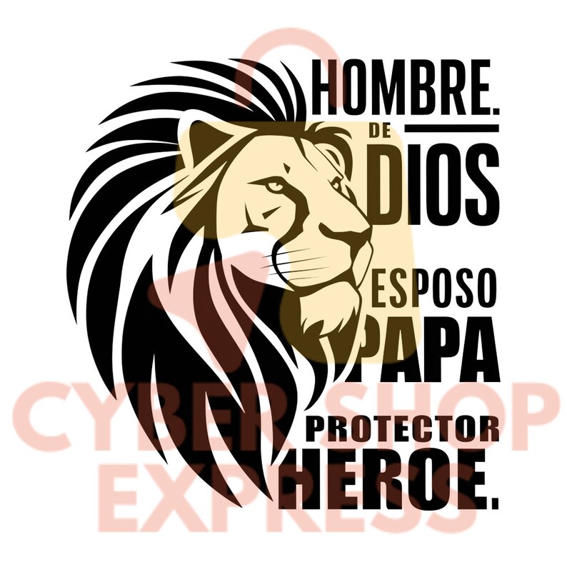 Spanish Dad PNG Christian Png Hombre De Dios Png Bible Verse Png Man of ...