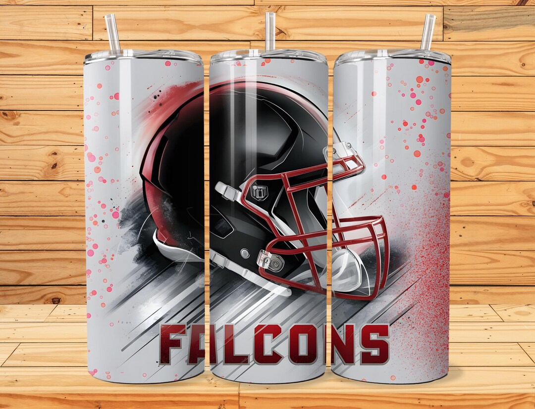 Falcon 20oz Skinny Tumbler Wrap PNG, Sport 20oz Tumbler PNG, Mascot ...