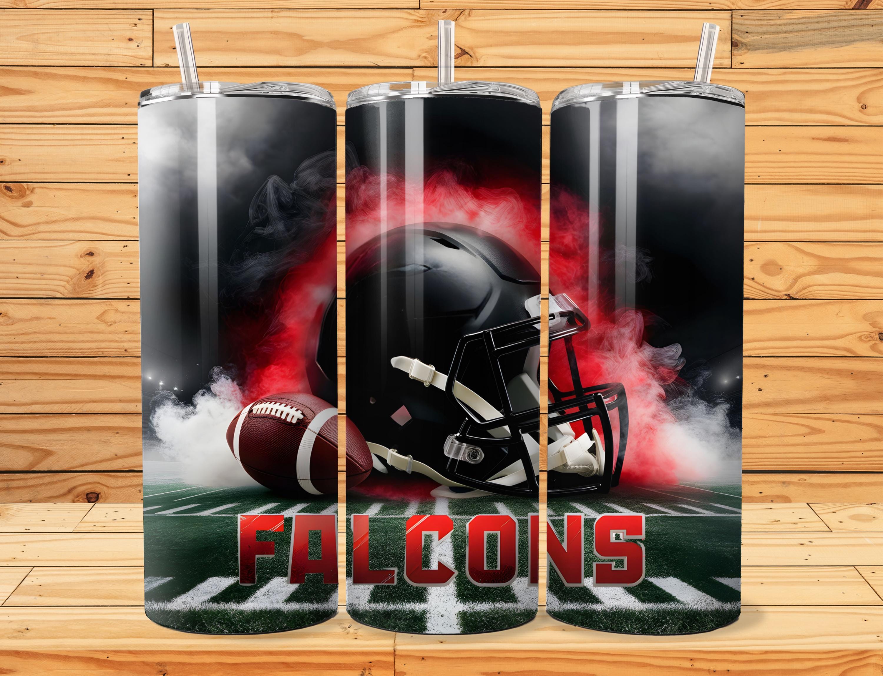 Falcon 20oz Skinny Tumbler Wrap PNG, Sport 20oz Tumbler PNG, Mascot ...