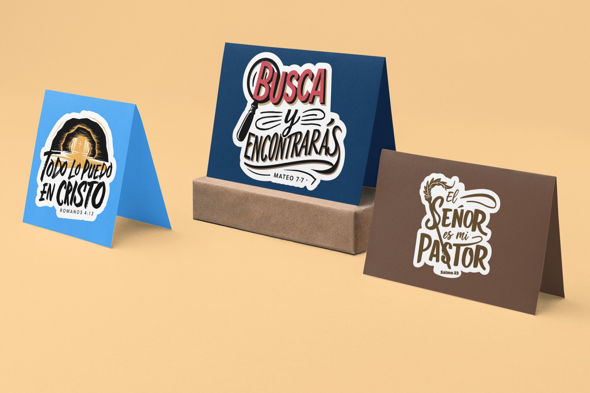 12 Spanish Bible Verses Bundle | Inspirational Sticker Bundle, | Frases ...