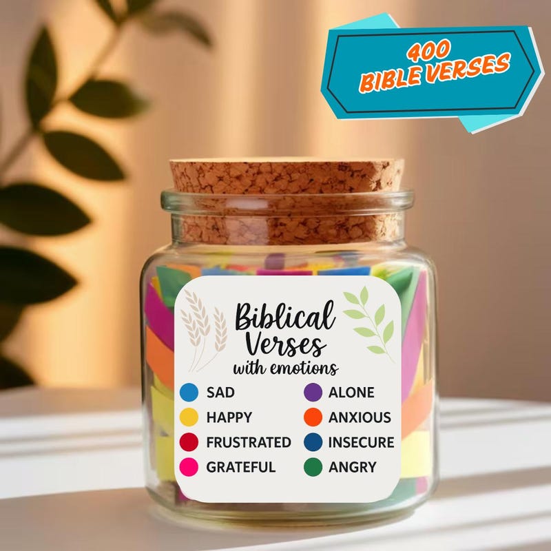 Bible Reading Jar - Etsy