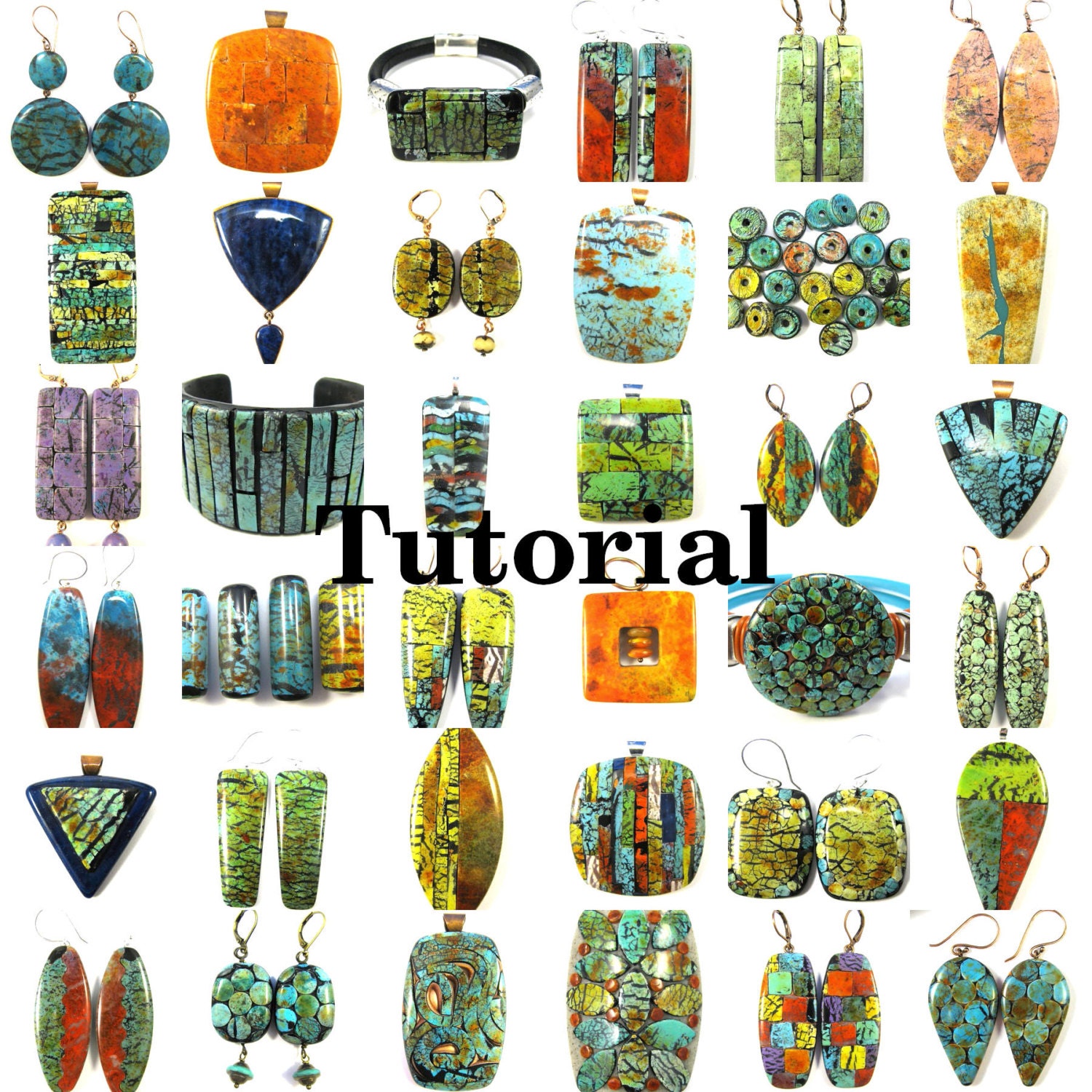 Polymer Clay Tutorial ENGLISH ONLY Pdf Format Masterful Faux - Etsy