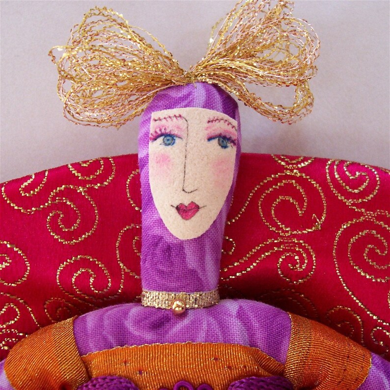 Pattern - Big Skirt Lady and Angel - Etsy