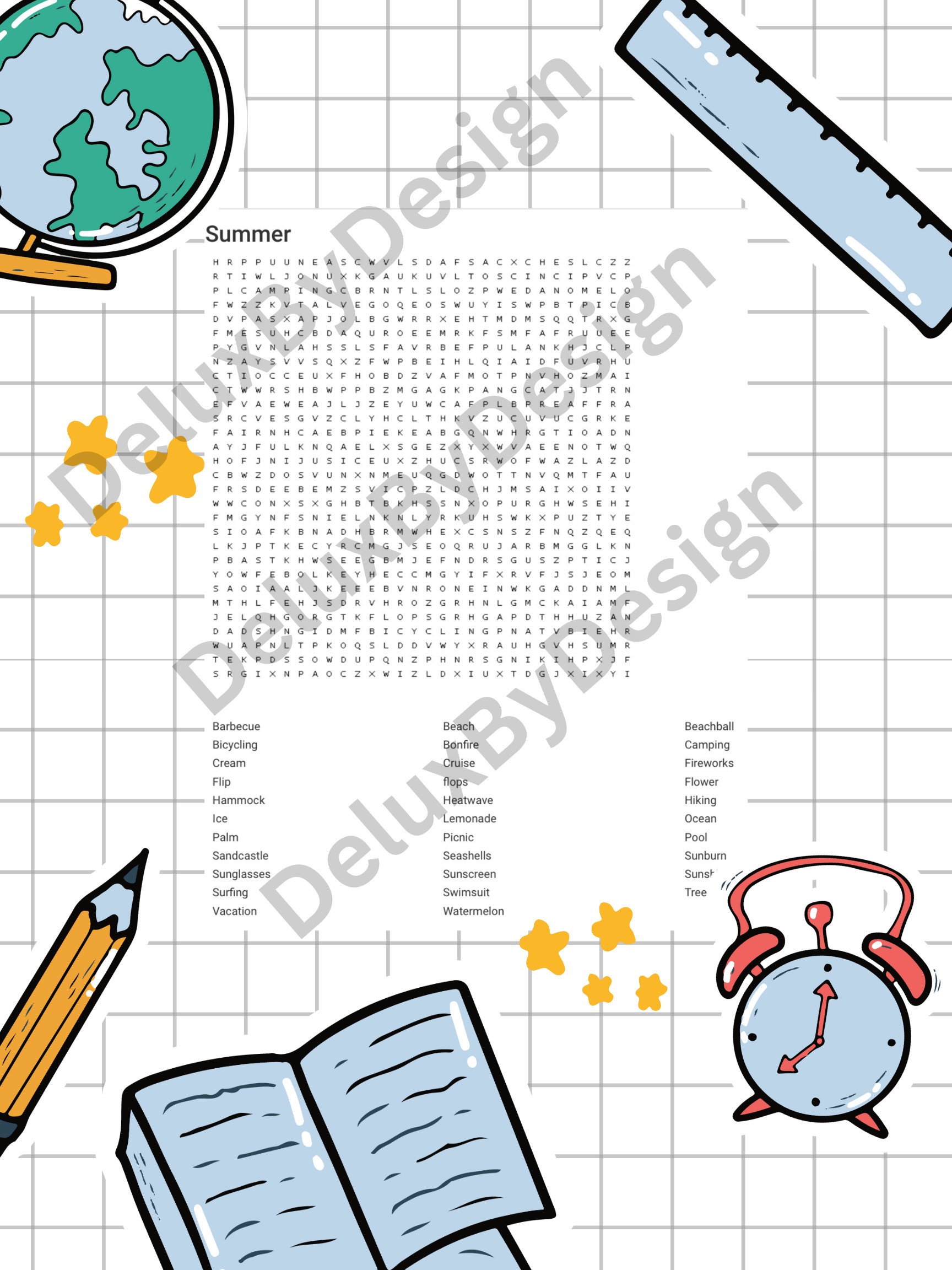 Word Search for Students | Middle and High School | Printable - Etsy