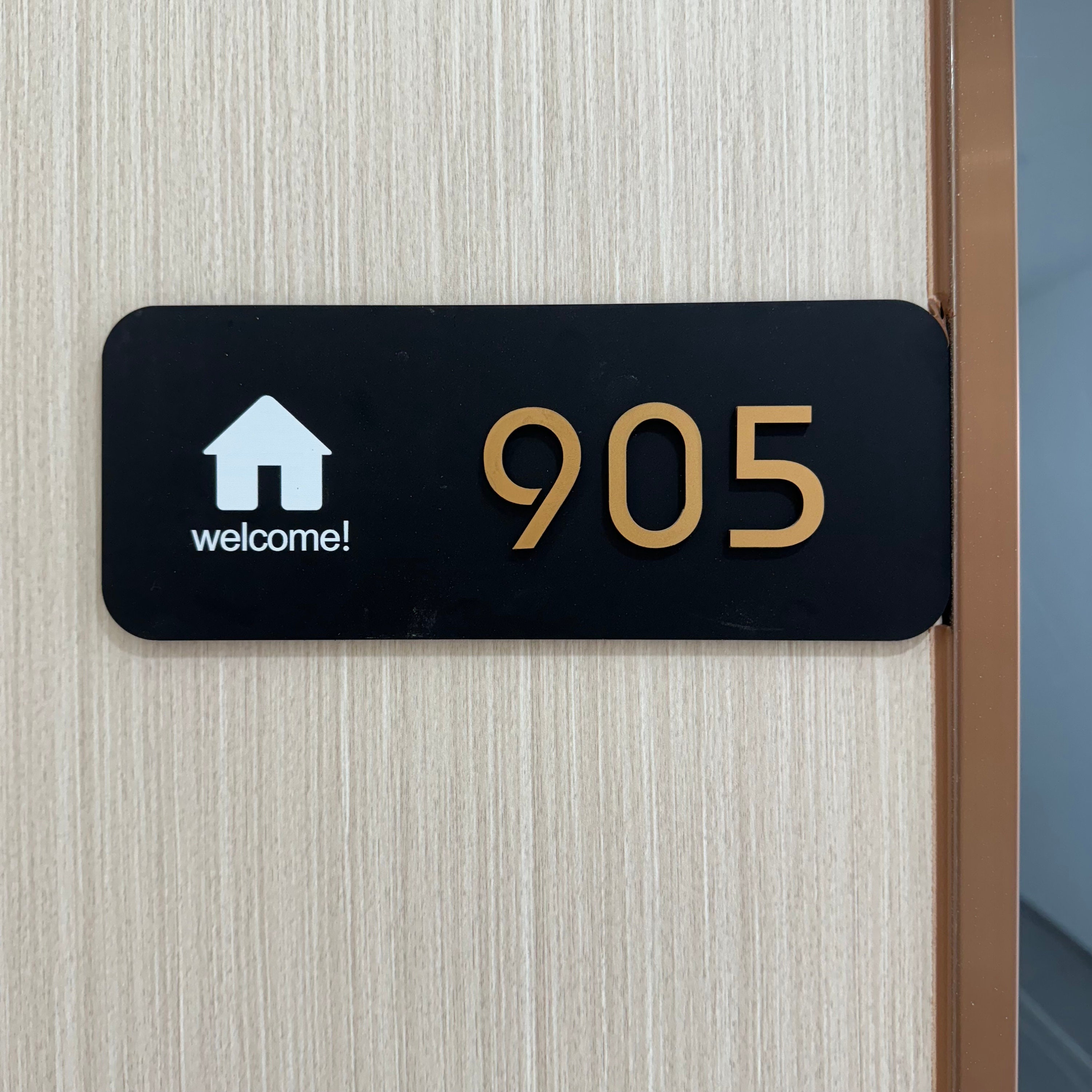 Acrylic House Number, Room Number, Customizable Pattern, House Logo ...