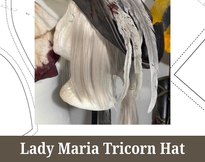 Marcille Dark Mage Hood Pattern & Tutorial (dungeon Meshi, Delicious in ...
