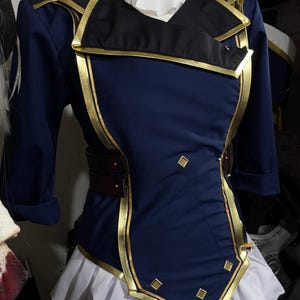 Arcane Season 2 Caitlyn Kiramman Enforcer Jacket Pattern and Tutorial ...