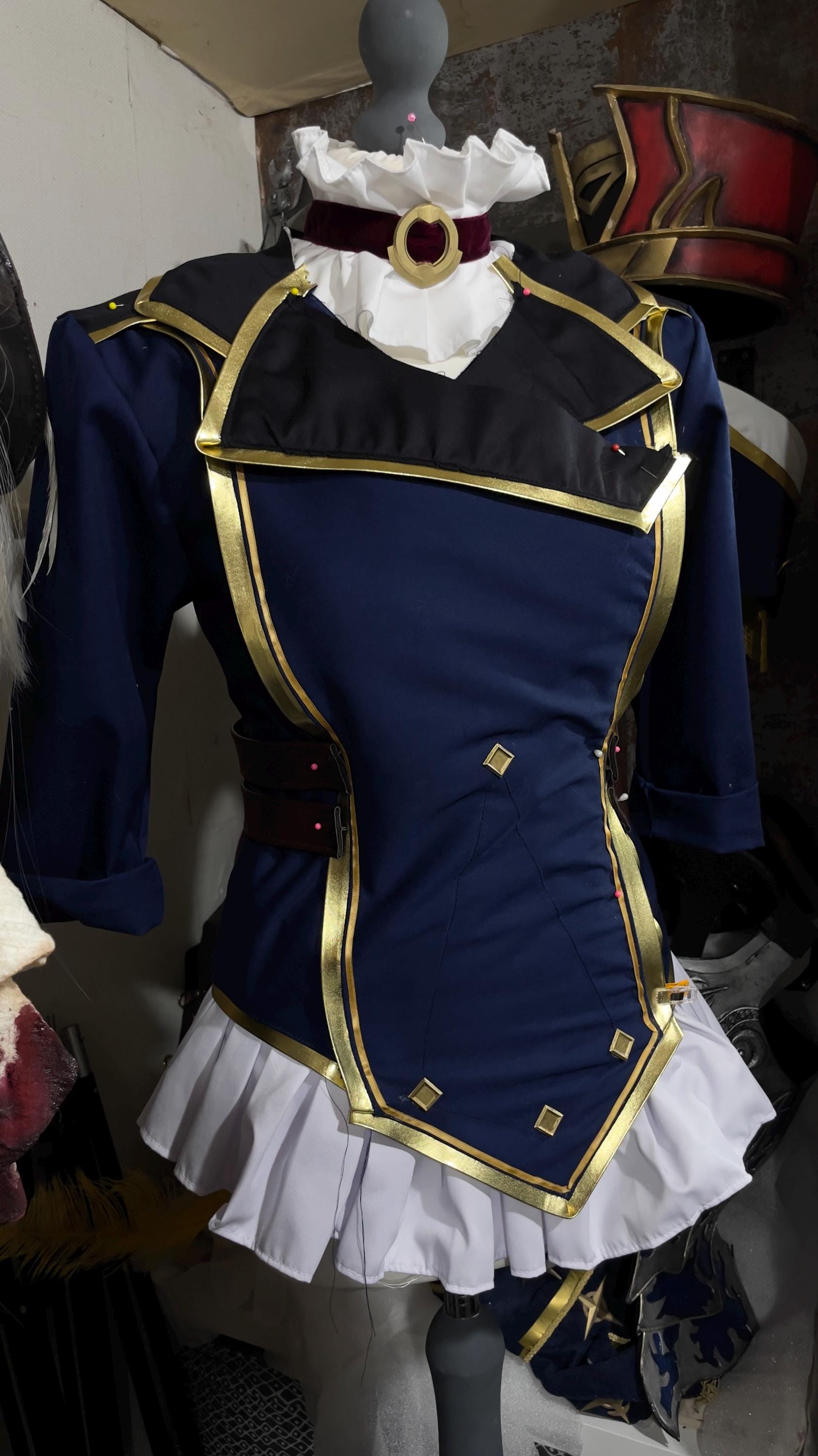 Arcane Season 2 Caitlyn Kiramman Enforcer Jacket Pattern and Tutorial ...