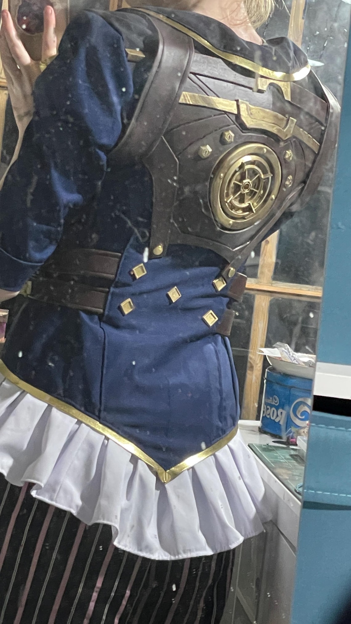Arcane Season 2 Caitlyn Kiramman Enforcer Backplate Cosplay Pattern and ...