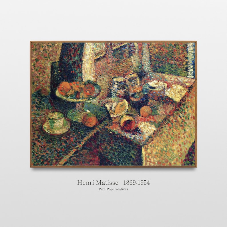 Henri Matisse Interior, Still Life With Parrot, Modern Colorful ...