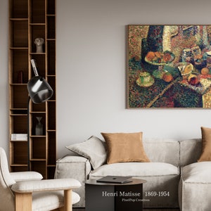 Henri Matisse Interior, Still Life With Parrot, Modern Colorful ...