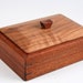 Decorative Box Walnut and Mahogany Box Valet Box Keepsake Box - Etsy