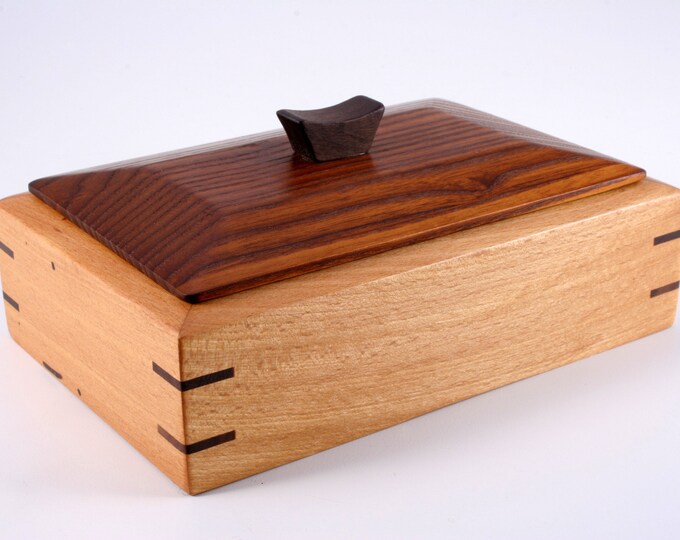 Decorative Box | Ash and Beech Box | Valet Box | Keepsake Box - Etsy