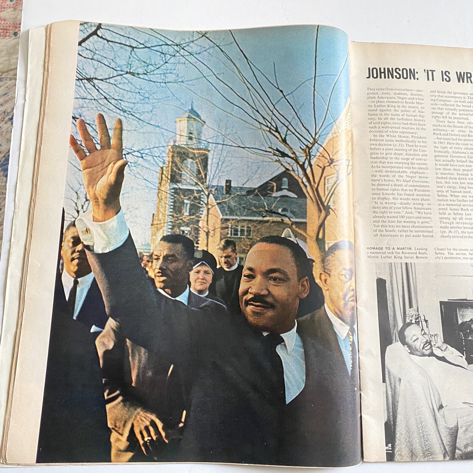 Rare Life Magazine Collectors Edition Reverend Dr. Martin - Etsy