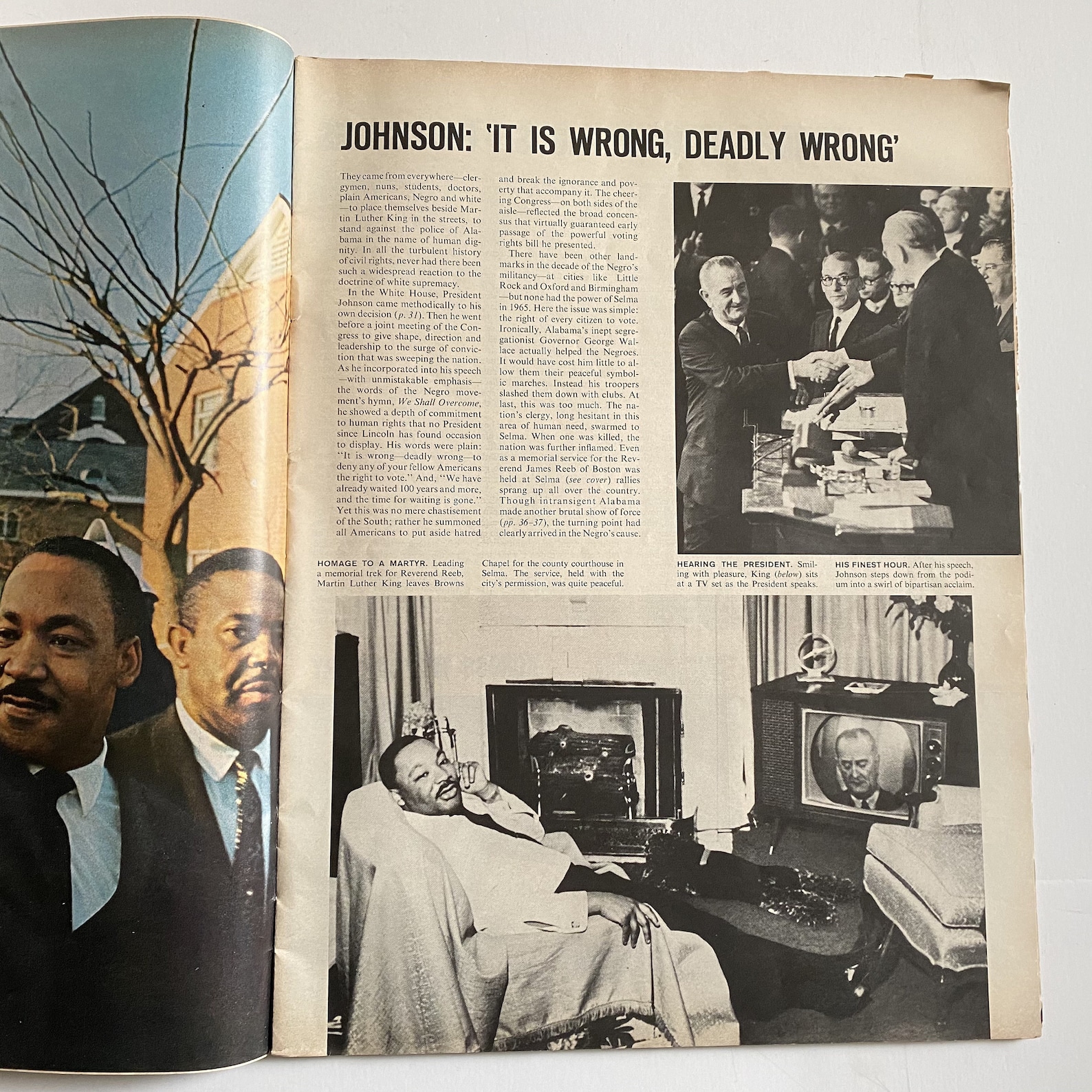 Rare Life Magazine Collectors Edition Reverend Dr. Martin - Etsy