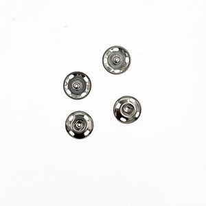 Sew on Snaps, Size 3, 1/2" (12mm), Set of 4, Dritz Sew-on Snaps ...