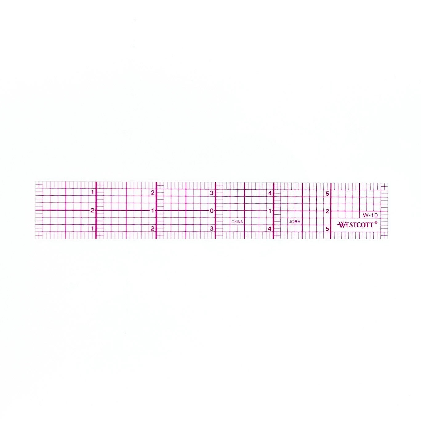 Sewing Ruler, Seam Allowance Guide, 6 X 1, 8ths Graph Ruler, Clear ...