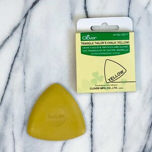 Fabric Marking Chalk for Sewing, Clover Triangle Tailor's Chalk - Etsy