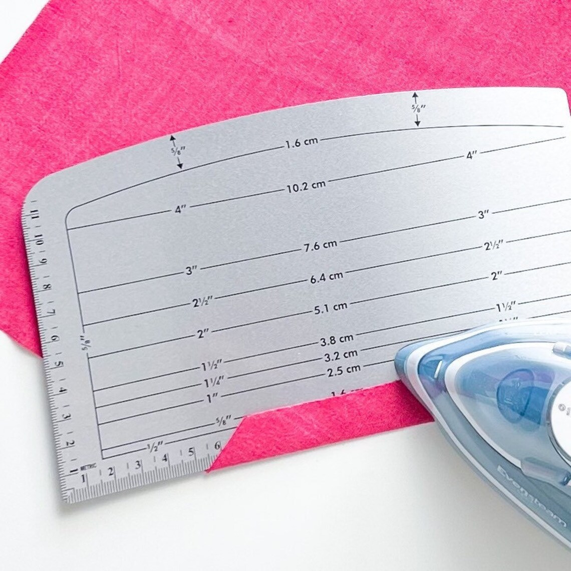 Dritz EZY Hem Gauge Hemming Ruler Sewing Ruler Pressing | Etsy