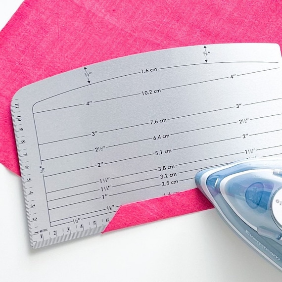 Dritz EZY Hem Gauge Hemming Ruler Sewing Ruler Pressing | Etsy