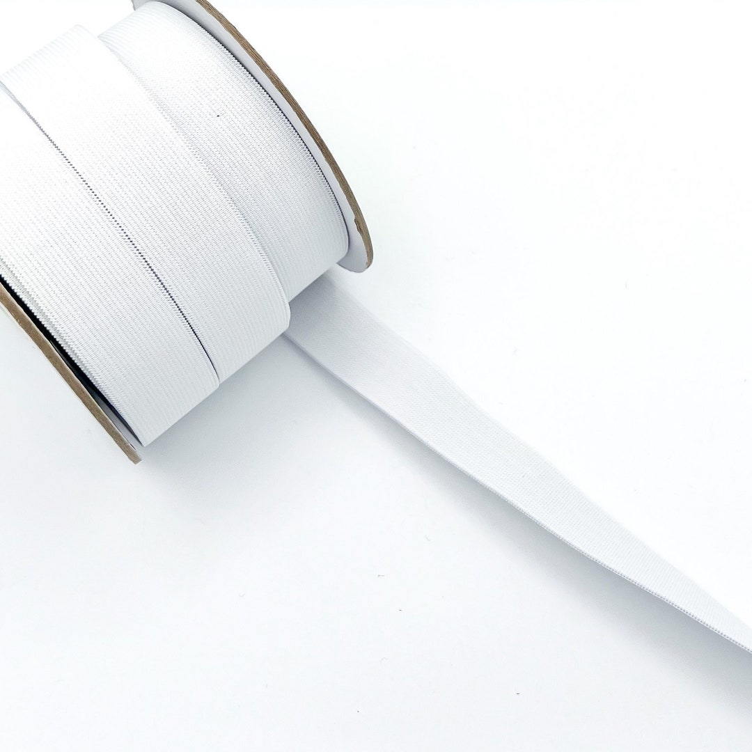 Soft Waistband Elastic, Knit Elastic 1" (25mm), Elastic by the Yard ...