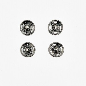 Sew on Snaps, Size 3, 1/2" (12mm), Set of 4, Dritz Sew-on Snaps ...