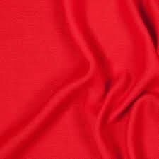 Red Crepe Fabric Lightweight Polyester Crepe Fabric by the - Etsy