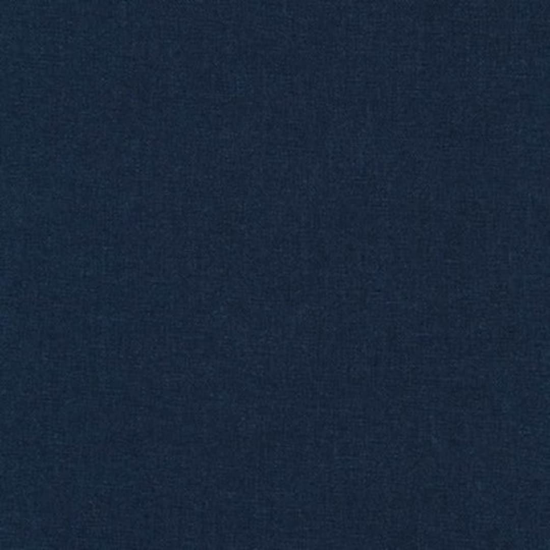 Navy Blue Linen, Fabric by the Half Yard, Brussels Washer Linen in Navy ...