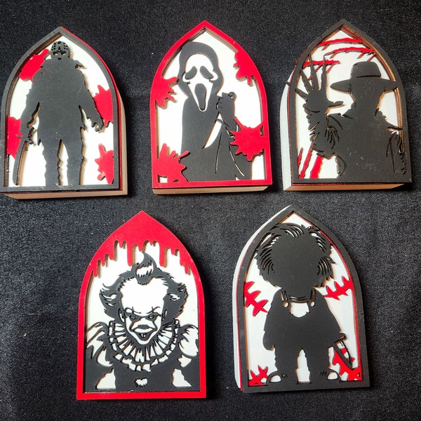 4 Horror Movie Set Decorations - Etsy