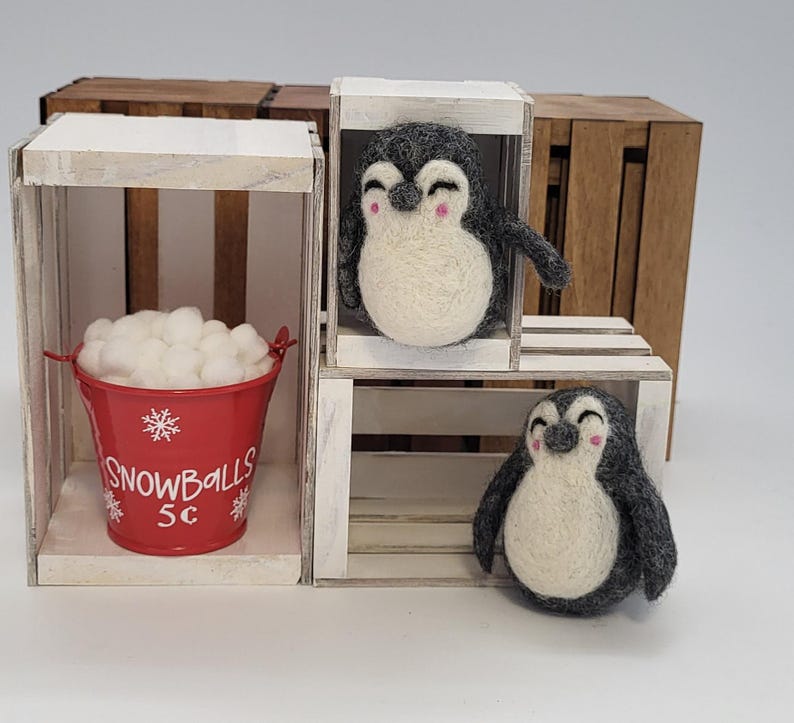 Small Nesting Wood Decorative Crates - Etsy