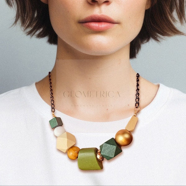 Statement Necklace - Etsy UK