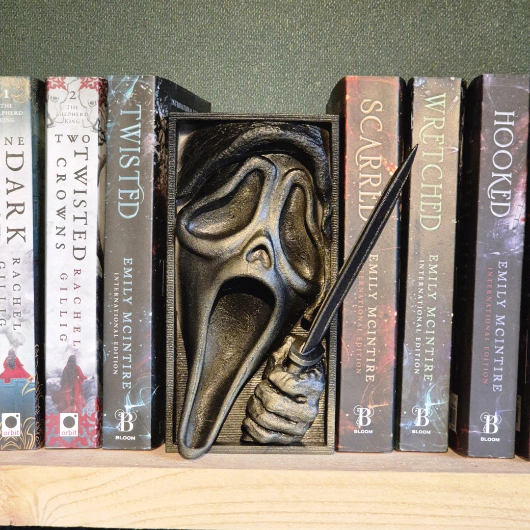 Enter the Horror: Scream A Terrifying Addition to Your Bookshelf - Etsy