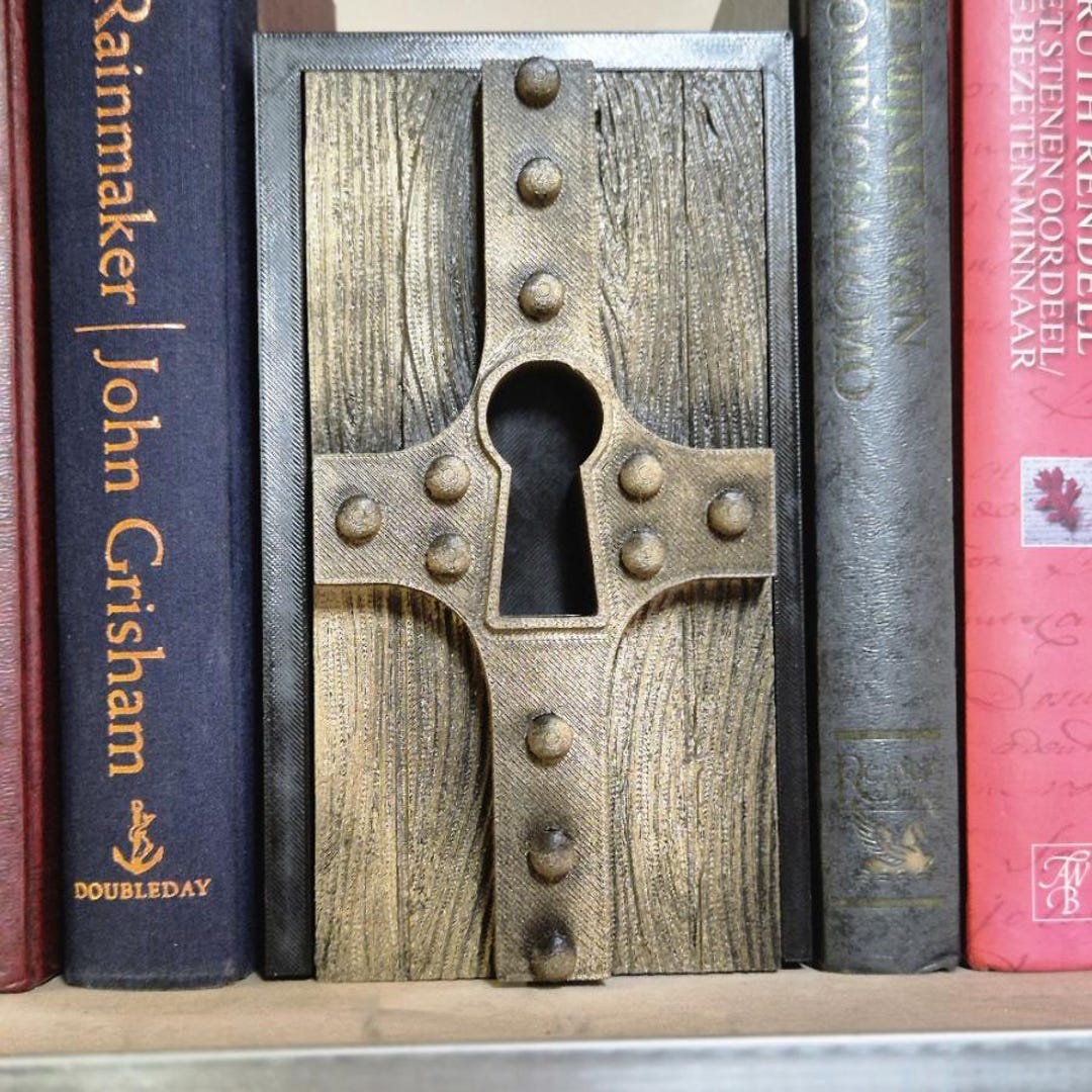 Keyhole Book Nook - 3D Printed Mystery Decor - Etsy