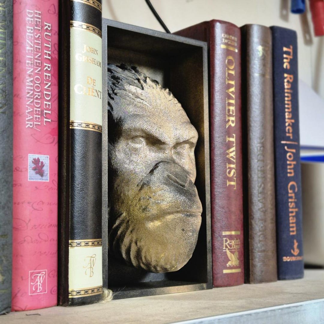 Ape Book Nook: Journey Into the Planet of the Apes Bookshelf Decor - Etsy