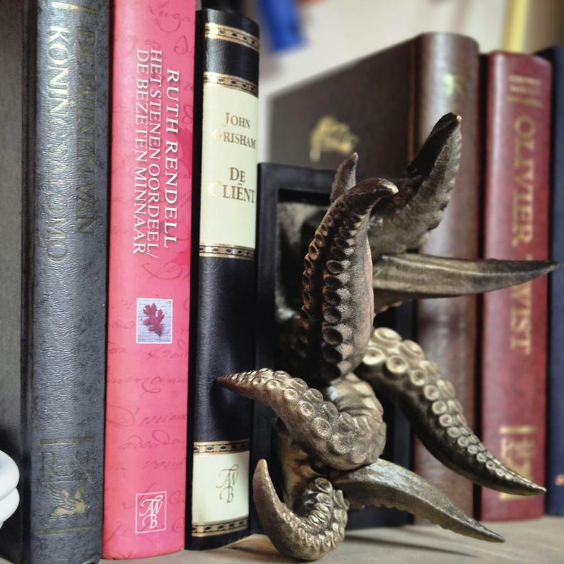 Unique Tentacle Book Nook 3D Printed Bookshelf Decor - Etsy