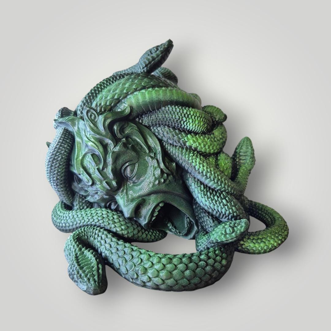 Medusa Dice Tower - Dungeons & Dragons Accessory Dnd Game - Etsy