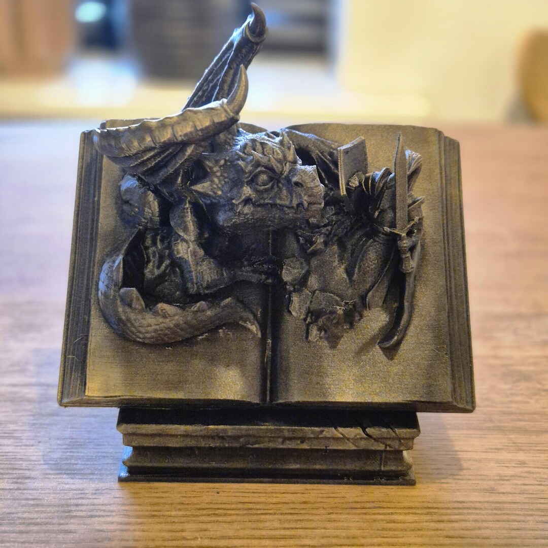 Magical Realms: 'my Favorite Book' Fantasy-themed Figurine Bookshelf ...
